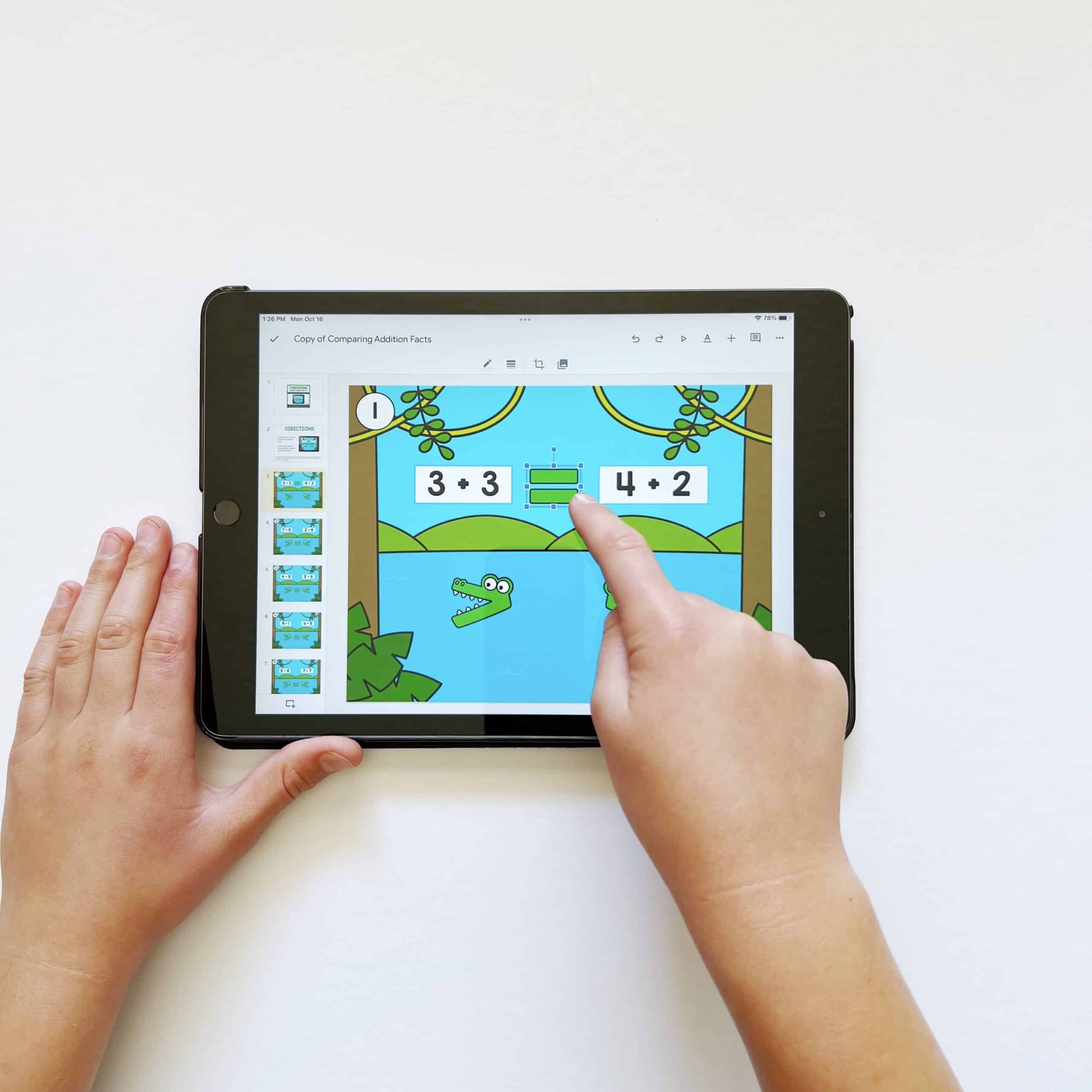 Comparing Addition Facts - Google Slides & Seesaw Activity - The ...